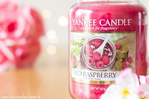 Red Raspberry de Yankee Candle : La bougie de Saint Valentin