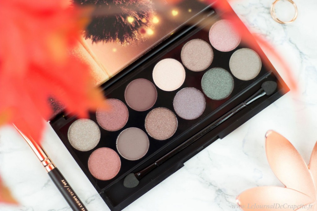 Goodnight sweetheart de Sleek : Revue, swatchs et make-up