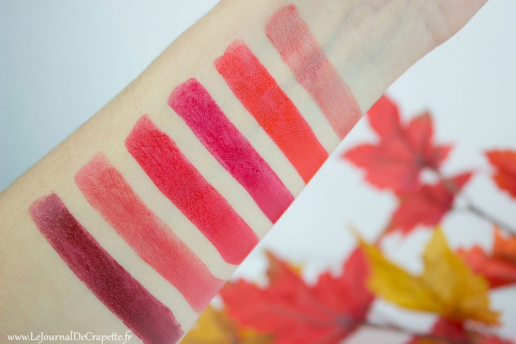 Les rouges à lèvres Mavala : Mon avis sur la collection Boutique