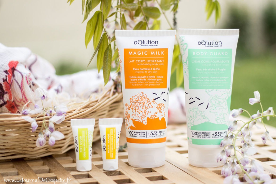 Oolution & sa nouvelle gamme de soins corporels ! - Le Journal de Crapette
